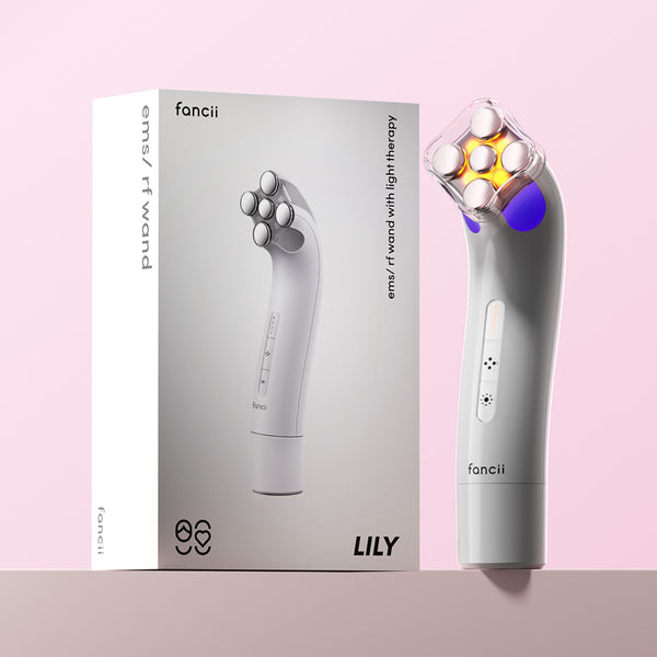 Lily 3-in-1 Facelift Light Therapy Wand with EMS/RF | Fancii – Fancii & Co.