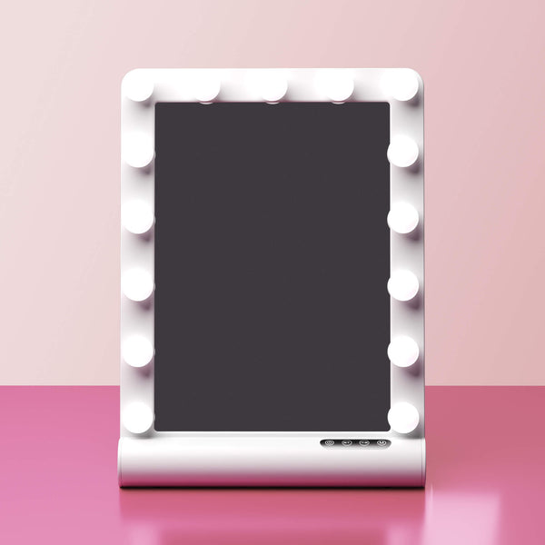 Madeline Mini Hollywood Vanity Mirror with Lights & Speaker | Fancii ...