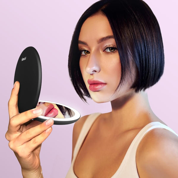 TAYLOR Compact Mirror with LED Lights | Fancii & Co.